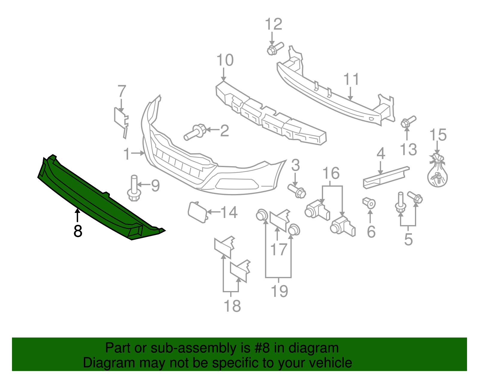 2009-2012 Volkswagen CC Spoiler 3C8-807-651-C-9B9 | VW Direct Parts