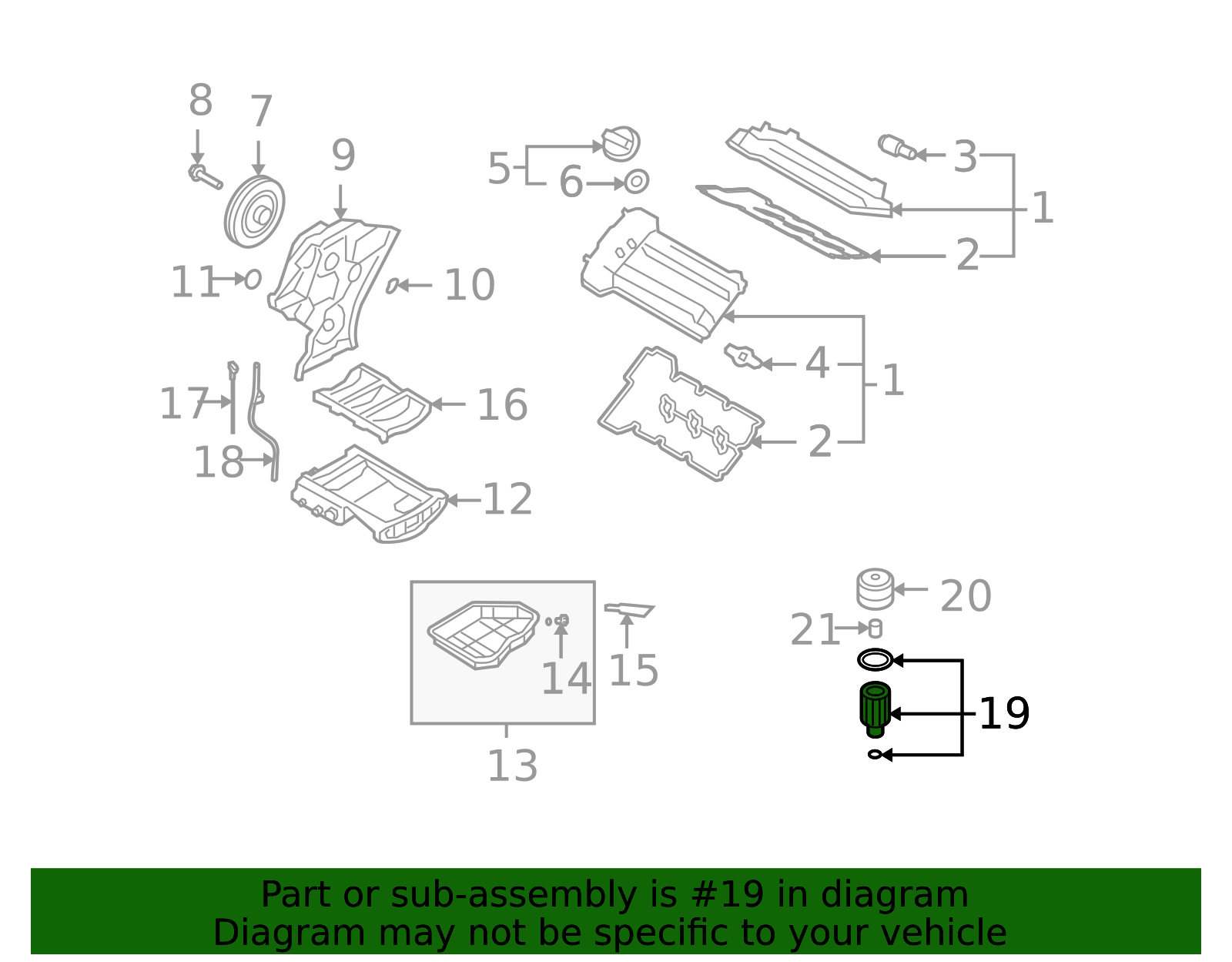 Genuine Oil Filter for 2006-2010 Hyundai | Part# 26320-3C100 | Hyundai ...