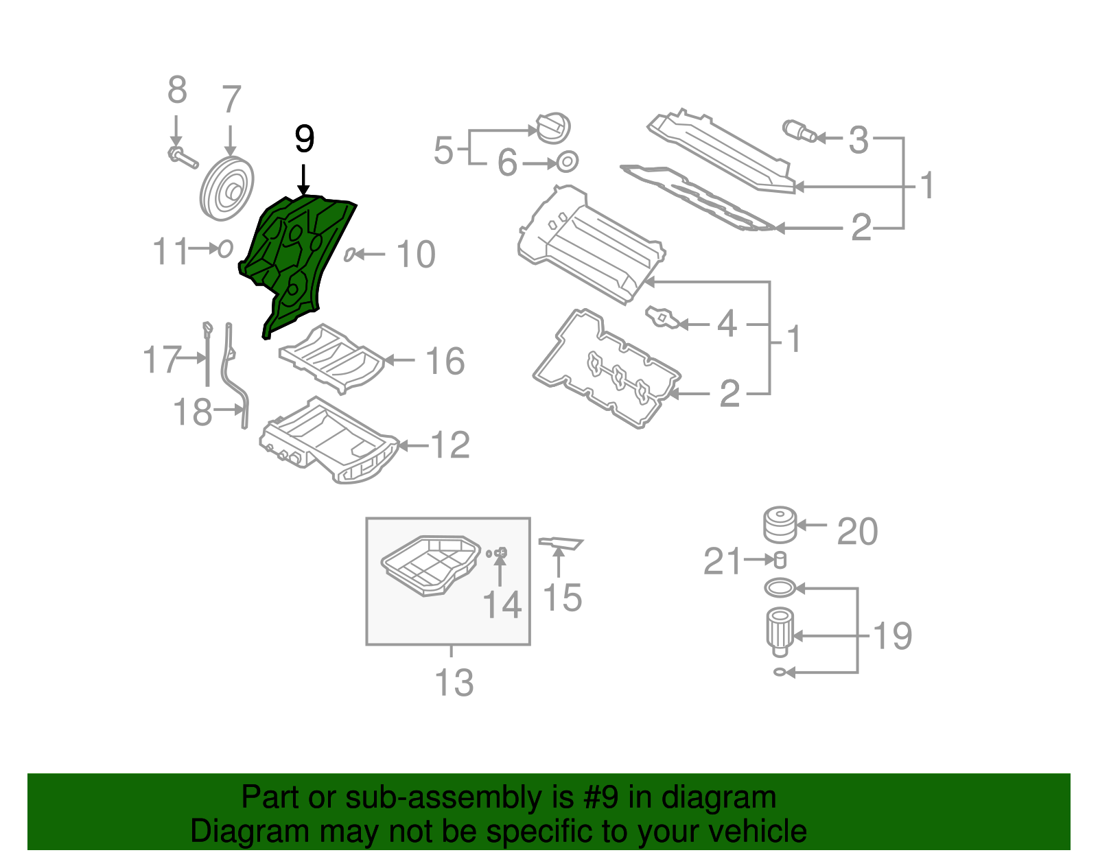 2006-2011 Hyundai Engine Timing Cover 21351-3C531 | OEM Parts Online