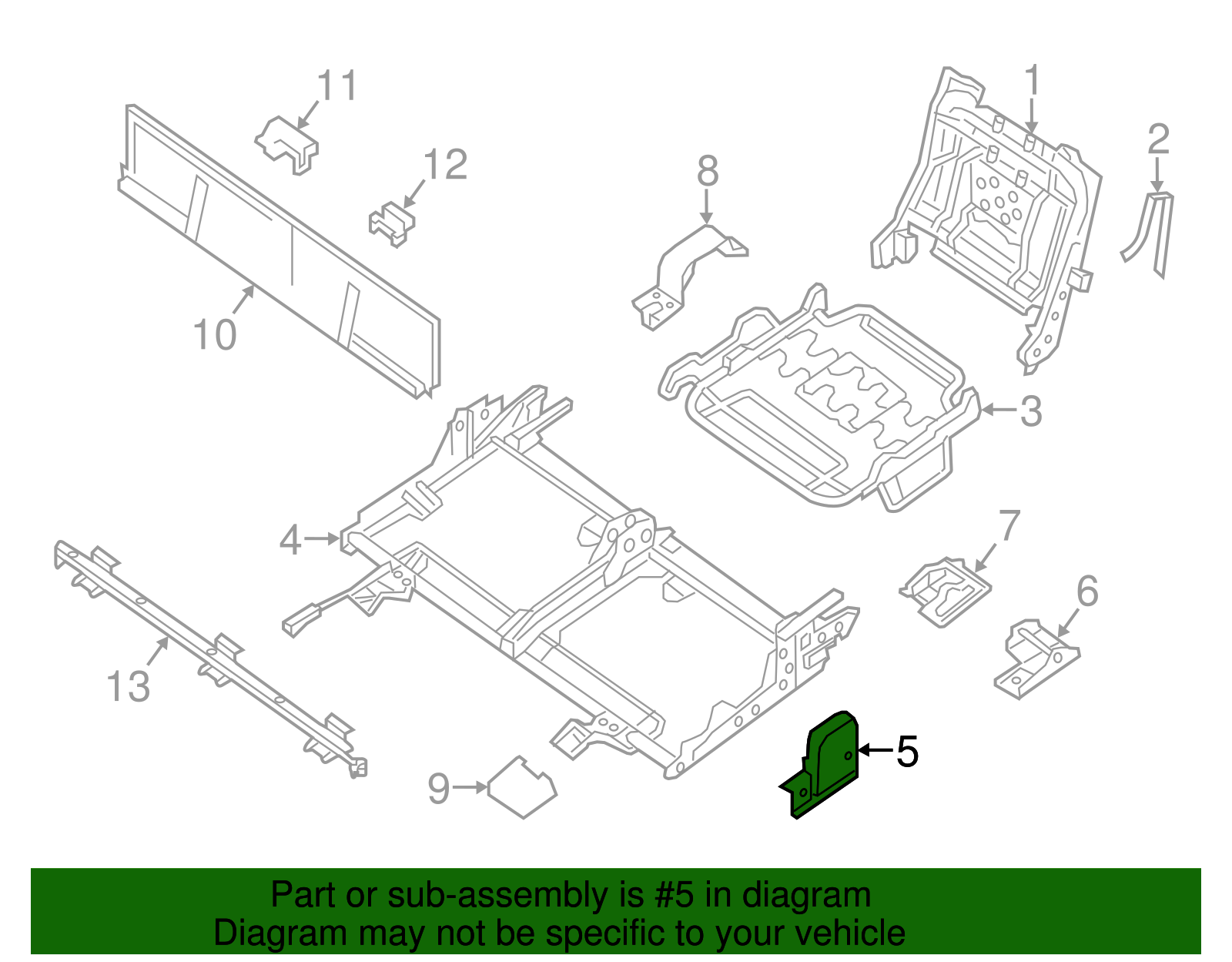 2014-2020 Nissan Rogue Hinge Cover 89355-4BA0A | Scott Evans Nissan Parts