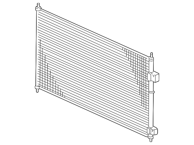 80110-S5A-003 - Condenser 2001-2003 Honda Civic | Honda Parts Online