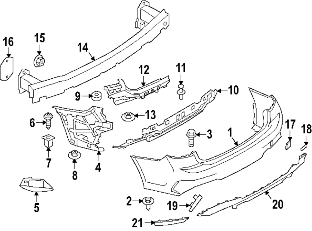 51-12-8-069-391 - 2020-2022 BMW - Lower Trim | Buy BMW Parts Now