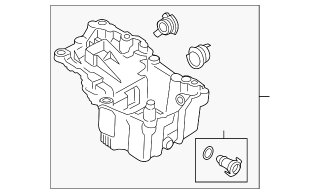2015-2017 Ford F-150 Oil Pan fl3z6675c | TascaParts.com