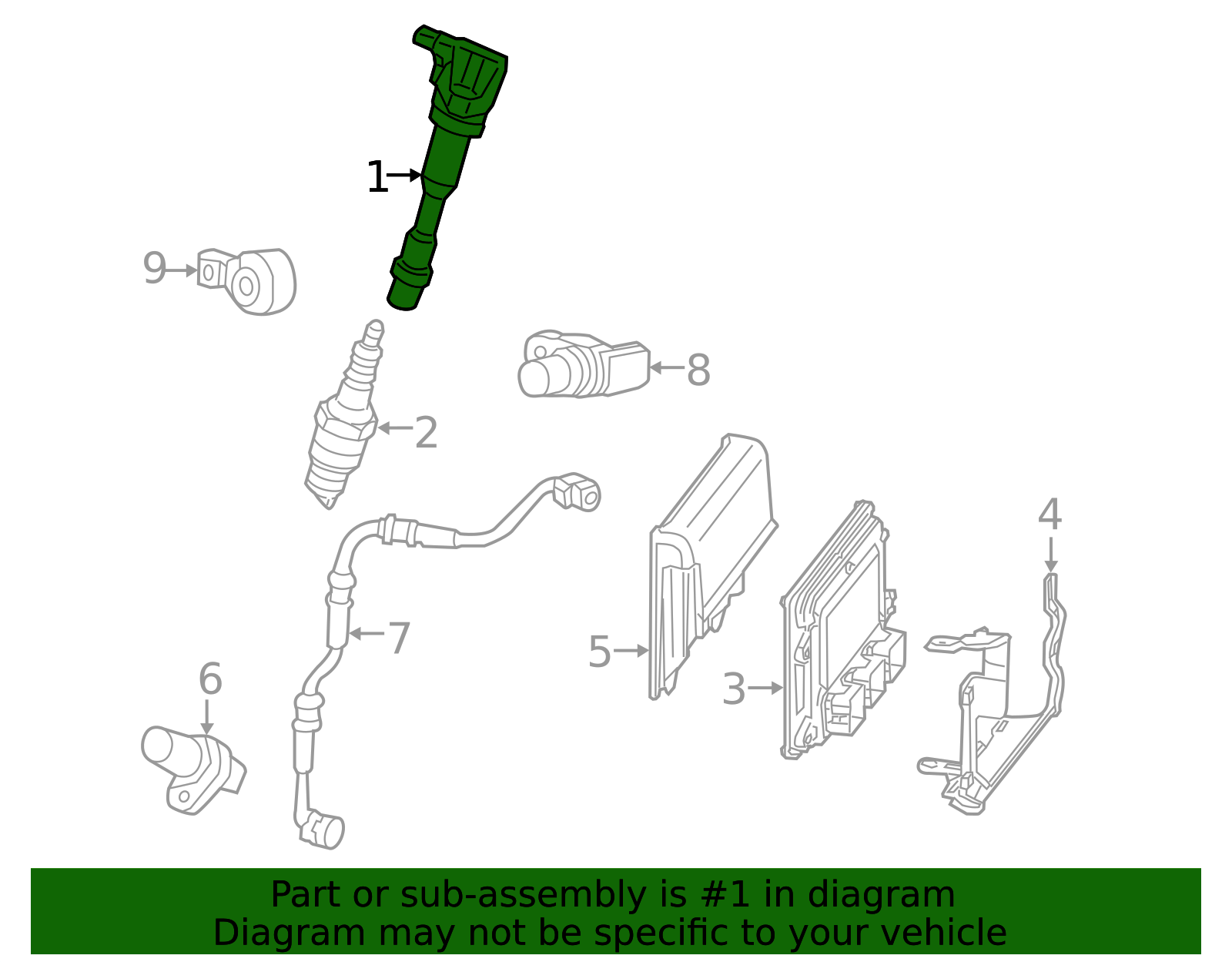 30521-RBJ-S01 - High-Quality Ignition Coil for 2013-2014 Acura ILX ...