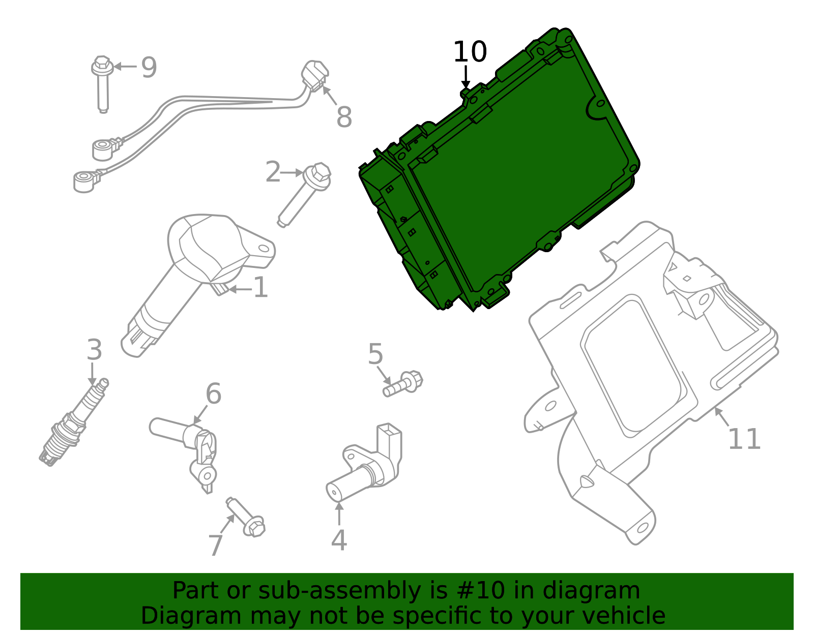 2020-2025 Ford Engine Control Module (ECM) LK4Z-12A650-C | Ford OEM ...