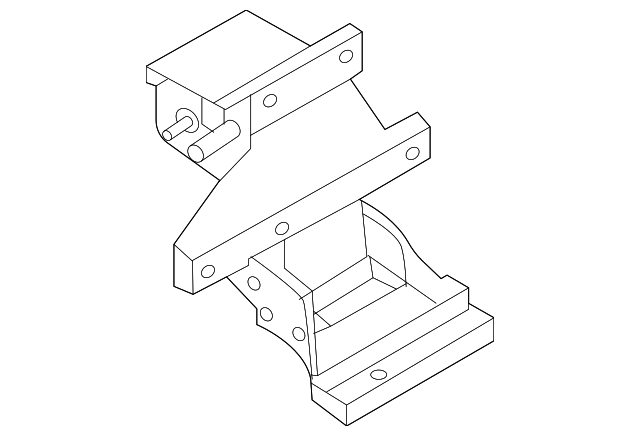 2021-2025 Ford | Rear Bracket | ML3Z-16A507-B | Walls' Ford Parts