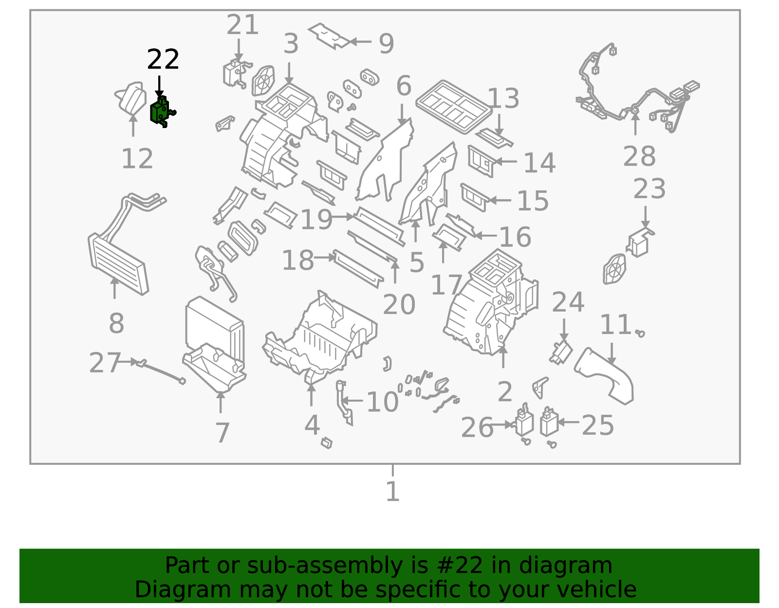 2004-2006 Kia Amanti Actuator 97271-3B000 | TascaParts.com