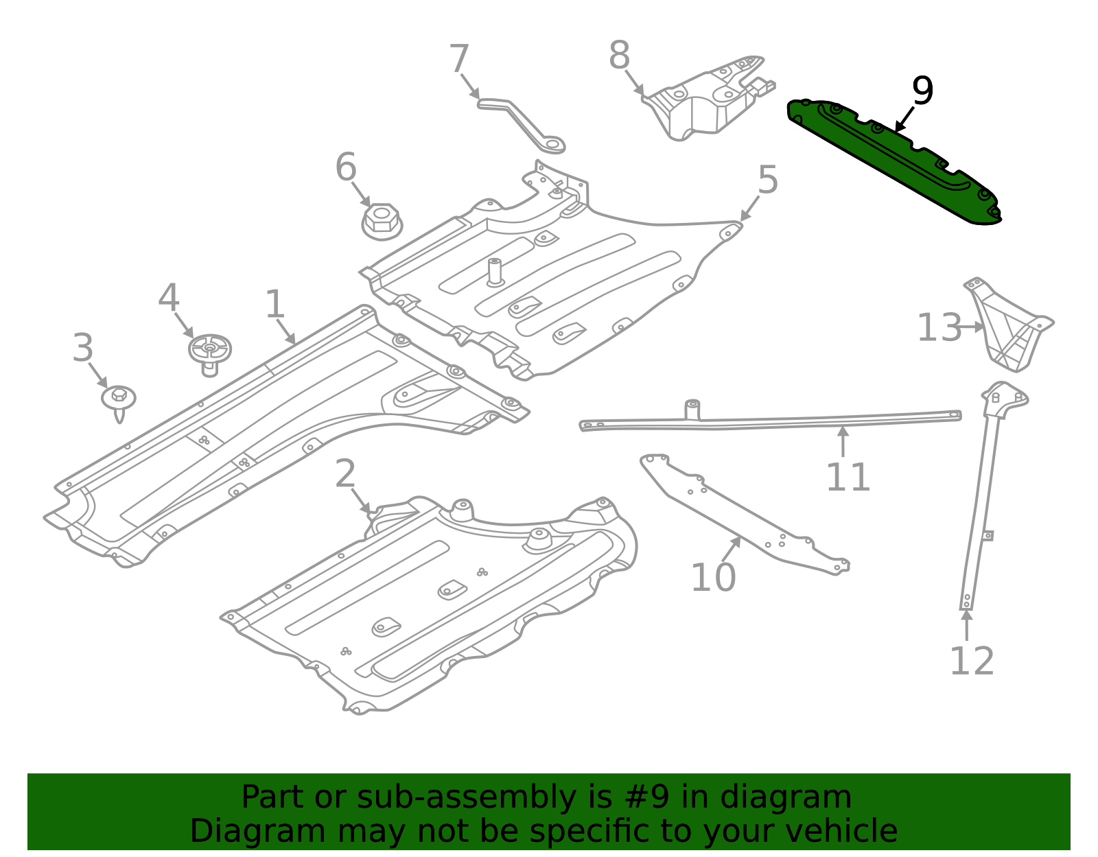 2018-2024 BMW Rear Cover 51757404241 | OEM Parts Online
