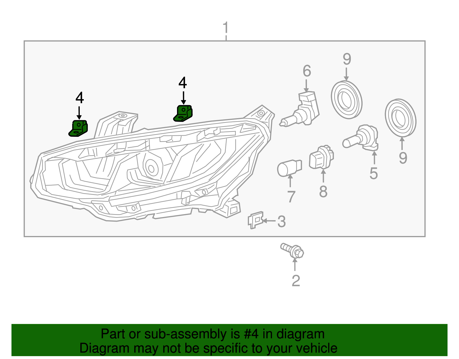 33155-TBA-A01 - 2016-2021 Honda Civic - Clip | All Discount Parts Store