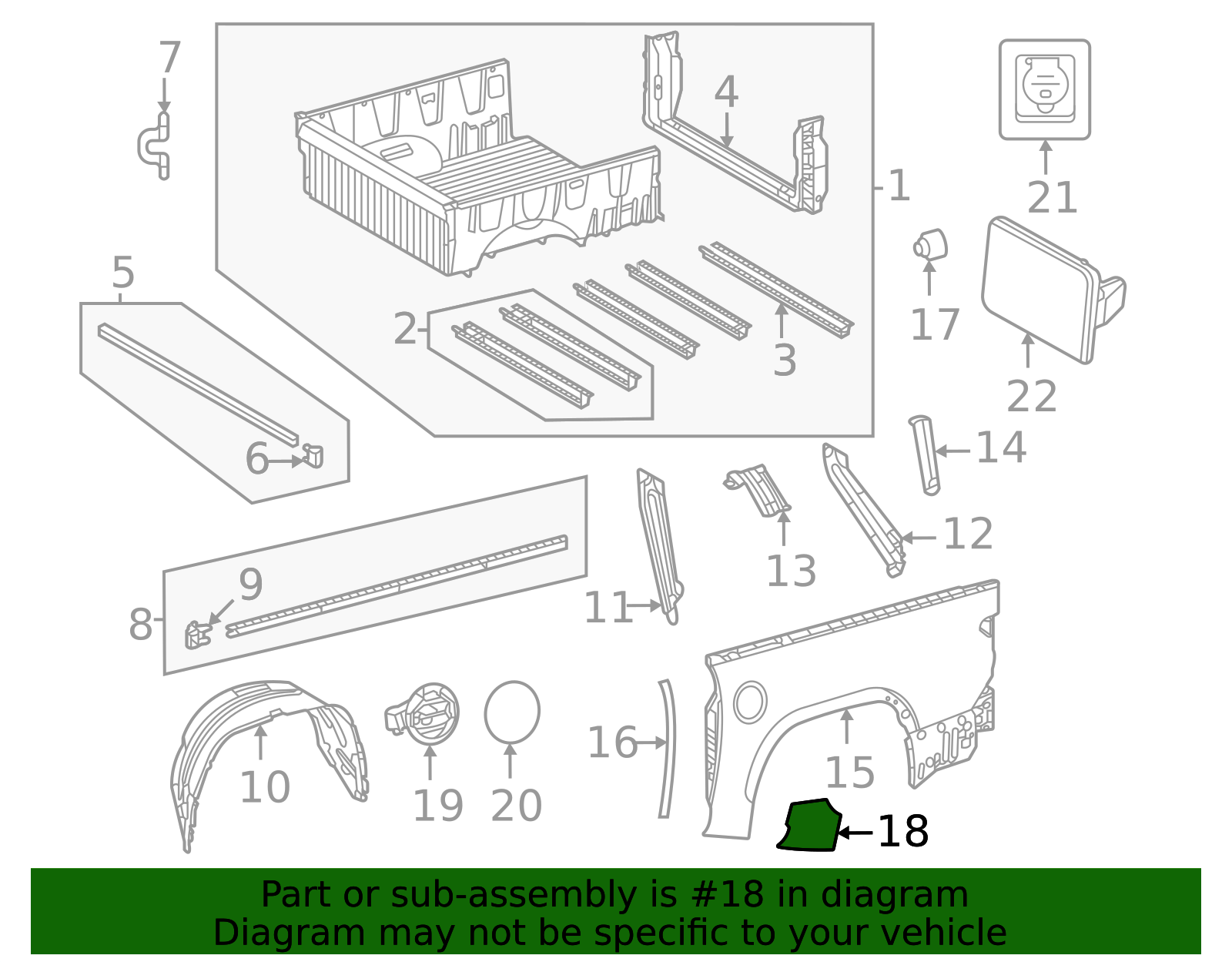 2022-2025 Toyota Tundra Stone Guard 66243-0C030 | Toyota Parts Center