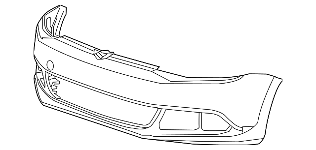 2011-2014 Volkswagen Jetta Bumper Cover 5C6-807-217-D-GRU | OEM Parts ...