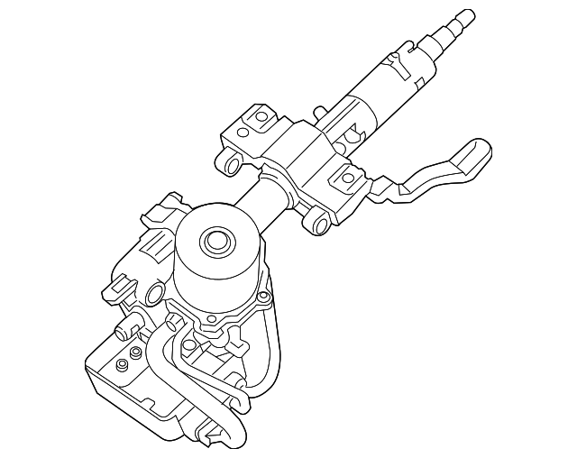 2012-2013 Hyundai Elantra Steering Column 56310-3X402 | OEM Parts Online