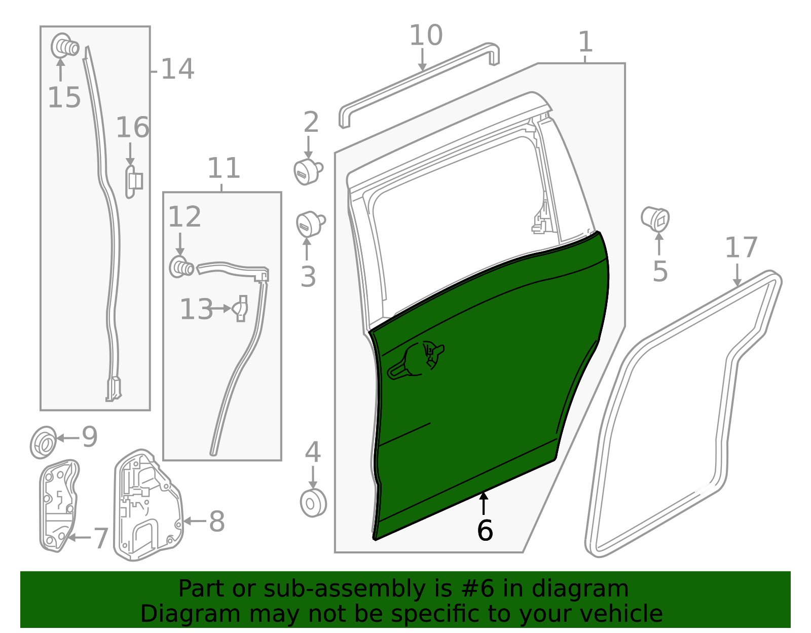 67611-THR-A00ZZ - Outer Panel 2018-2024 Honda Odyssey | Honda Parts Online