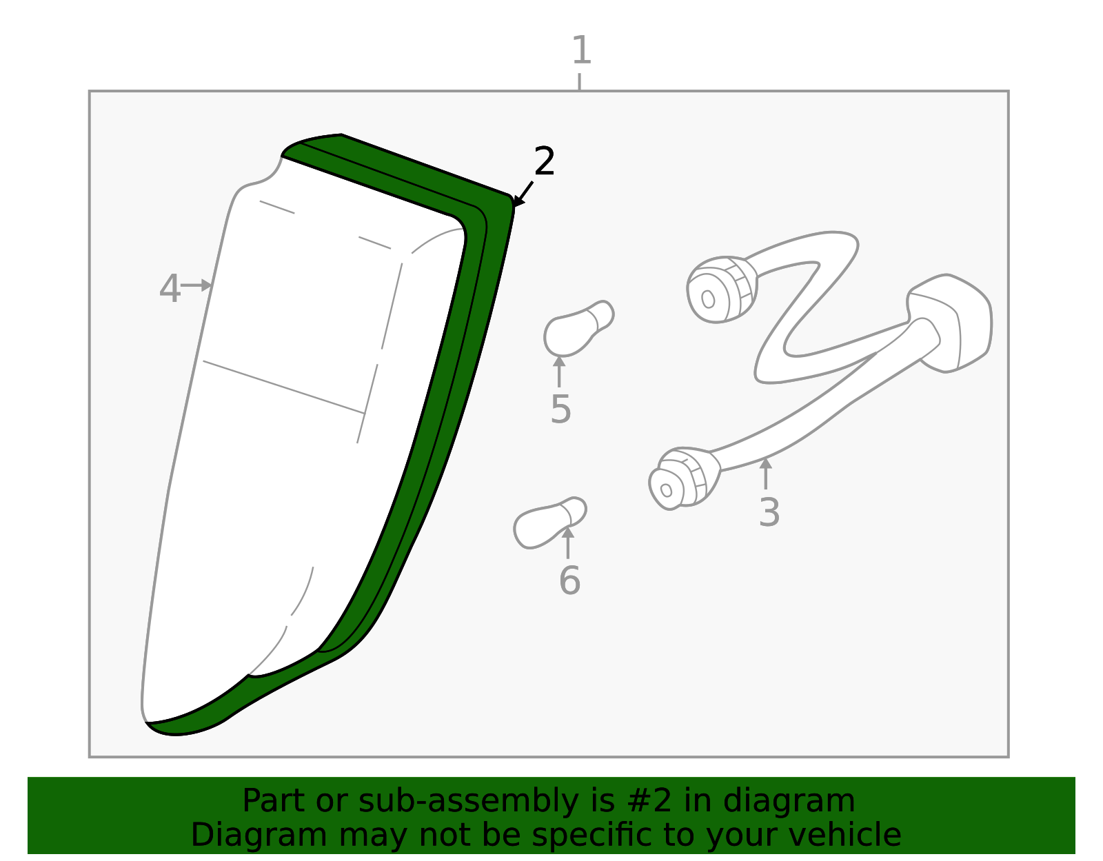 2001-2006 Hyundai Elantra Backup Lamp Seal 92417-2D270 | OEM Parts Online