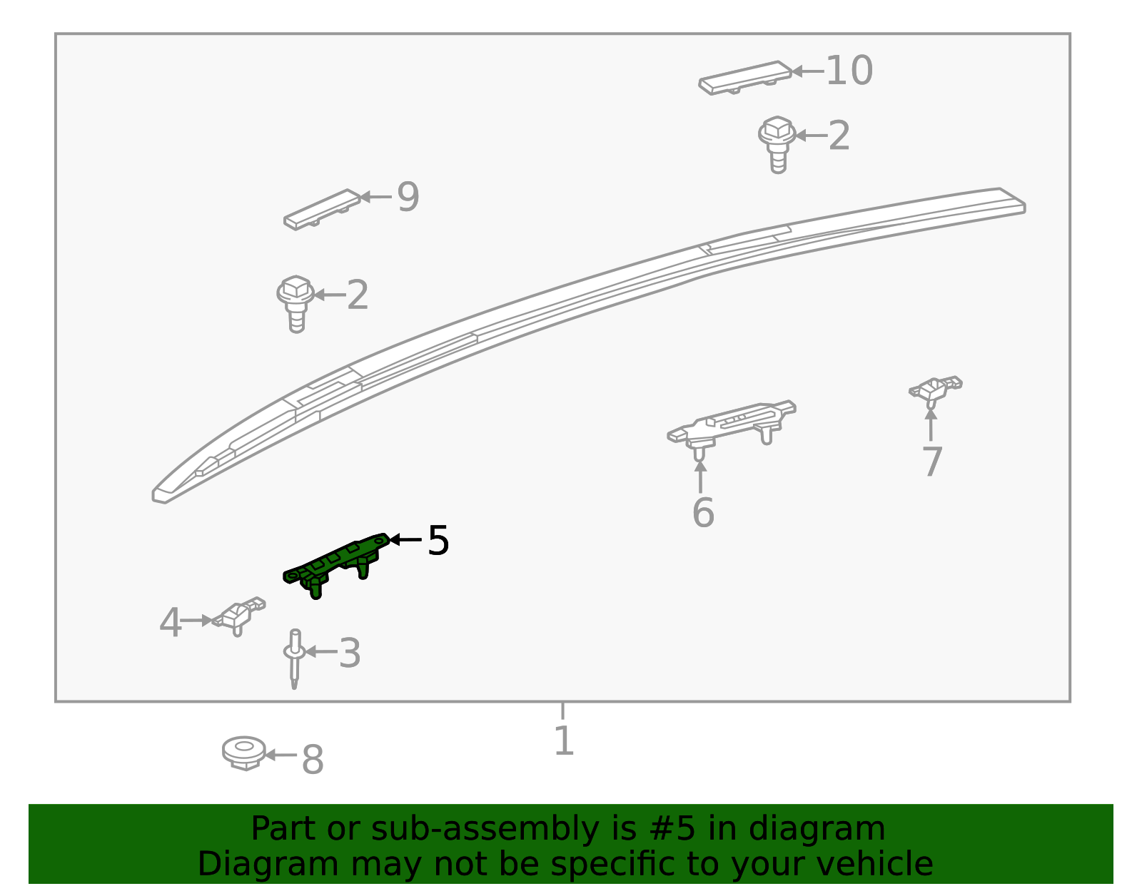 63472-F6010 - 2022-2024 Lexus - Mount Bracket | My L Parts