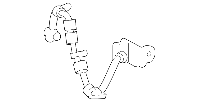 2010-2019 Jaguar Brake Hydraulic Hose C2D29315 | OEM Parts Online