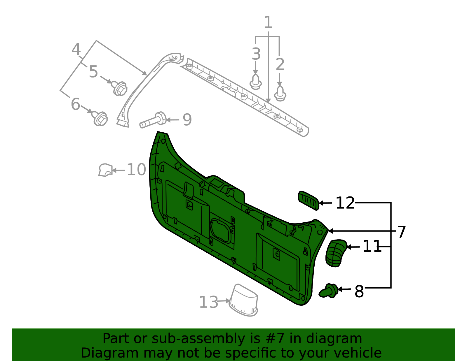 81750-2S000-9P - High-Quality Liftgate Trim Cover for 2010-2015 Hyundai ...