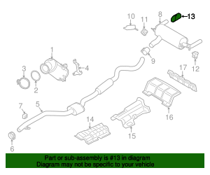 18307610636 - 2014-2022 BMW Tailpipe Extension (18-30-7-610-636) | BMW ...
