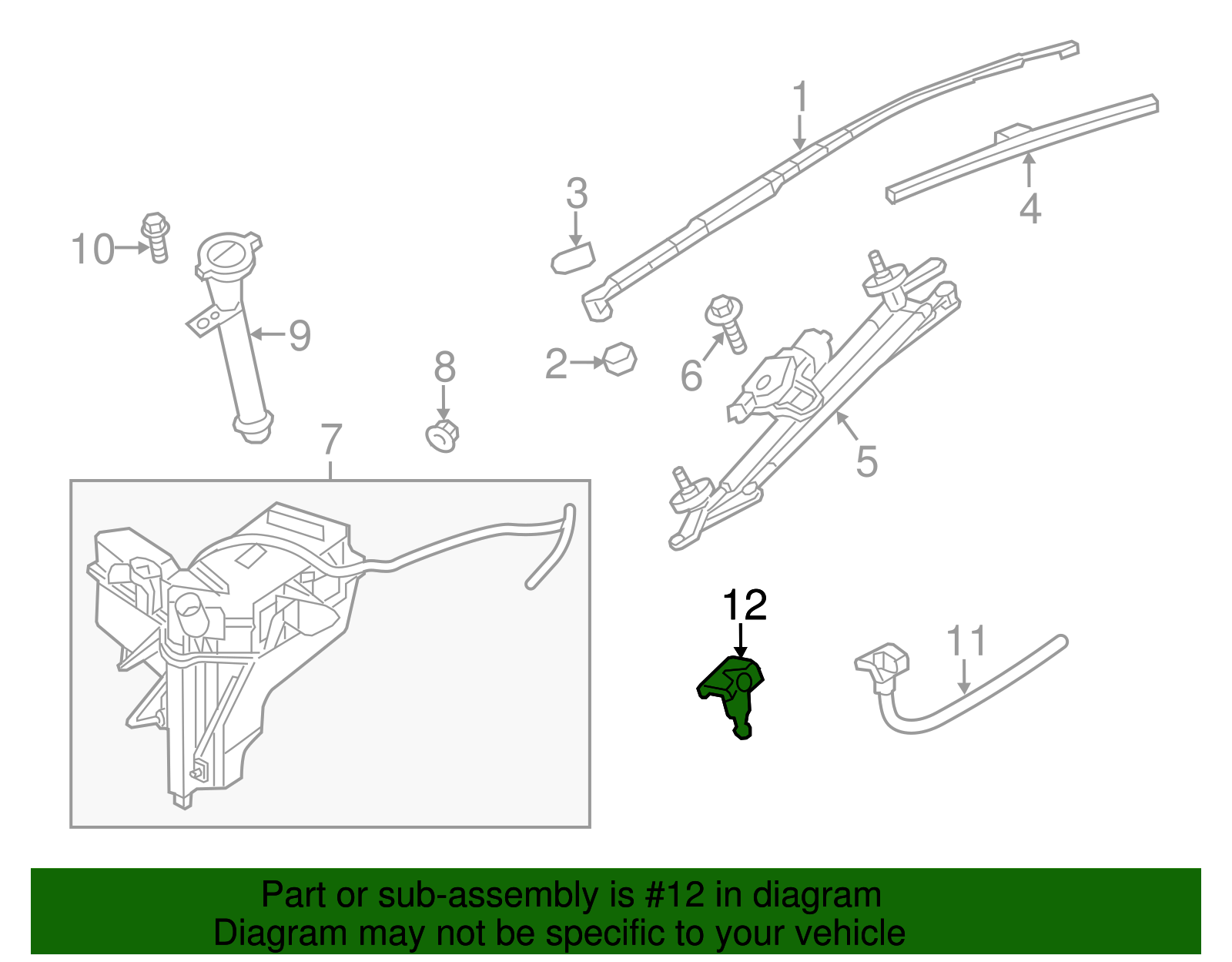 2013-2020 Infiniti Nozzle Assembly 28933-3JA0A | INFINITI OF WEST CHESTER