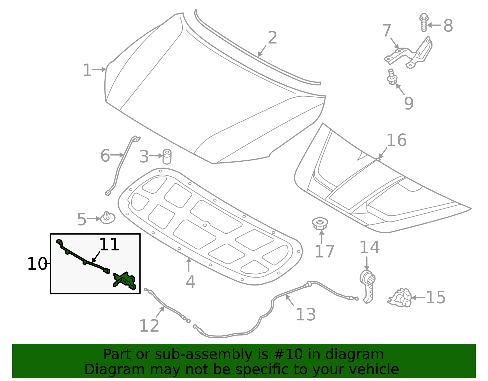 2018-2023 Hyundai Latch 81130-J9000 | OEM Parts Online