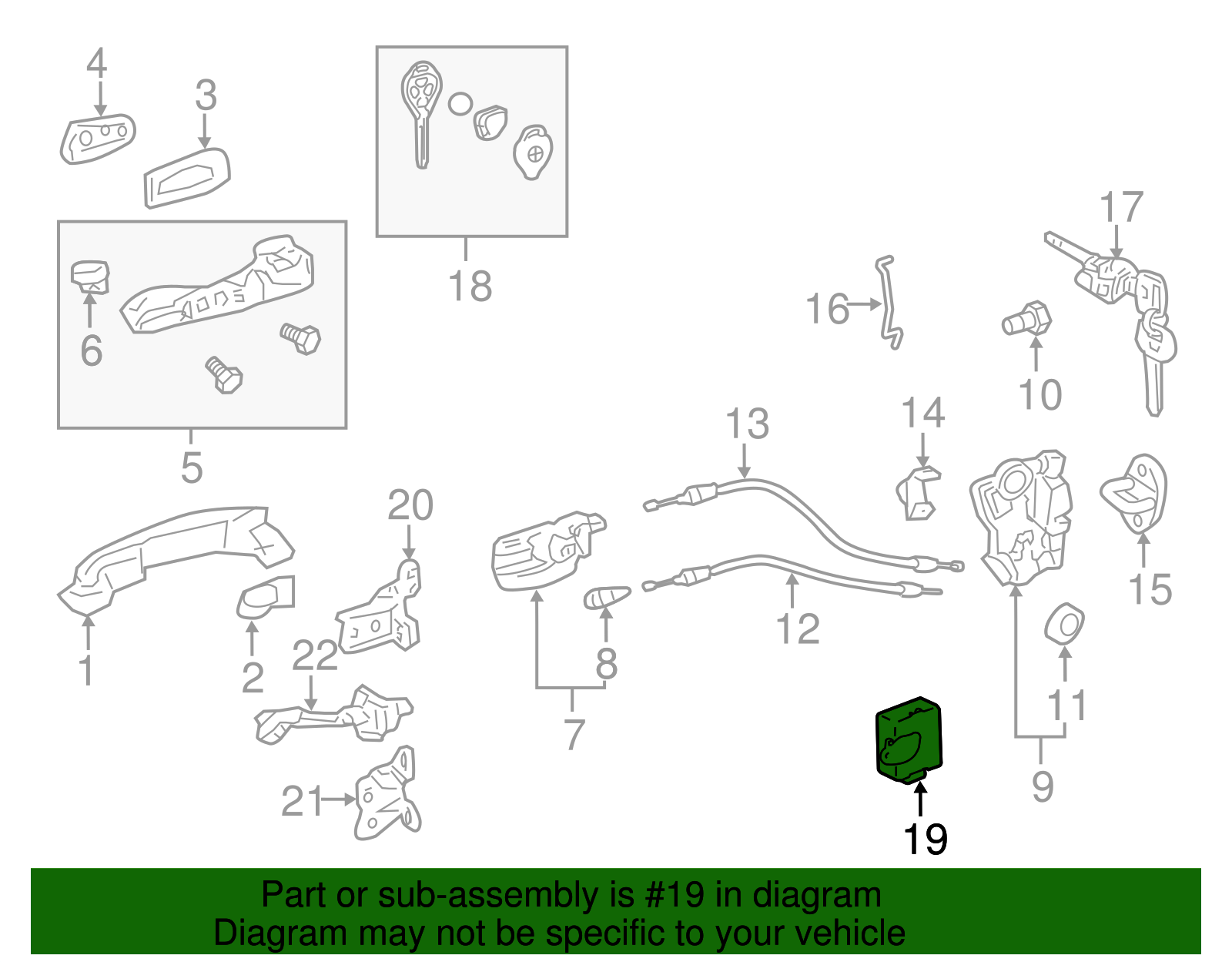 2011-2016 Scion tC Receiver 89740-21011 | Lithia Toyota Parts