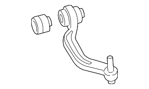 4E0-407-693-N - Rear Lower Control Arm 2004-2006 Volkswagen Phaeton ...