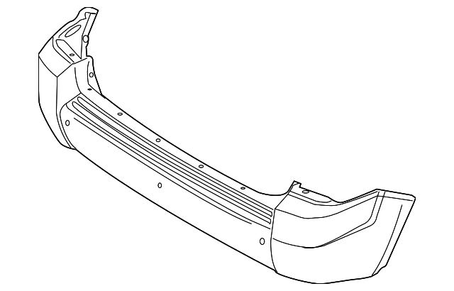 2005-2009 Hyundai Tucson Bumper Cover 86610-2E050 | QuirkParts
