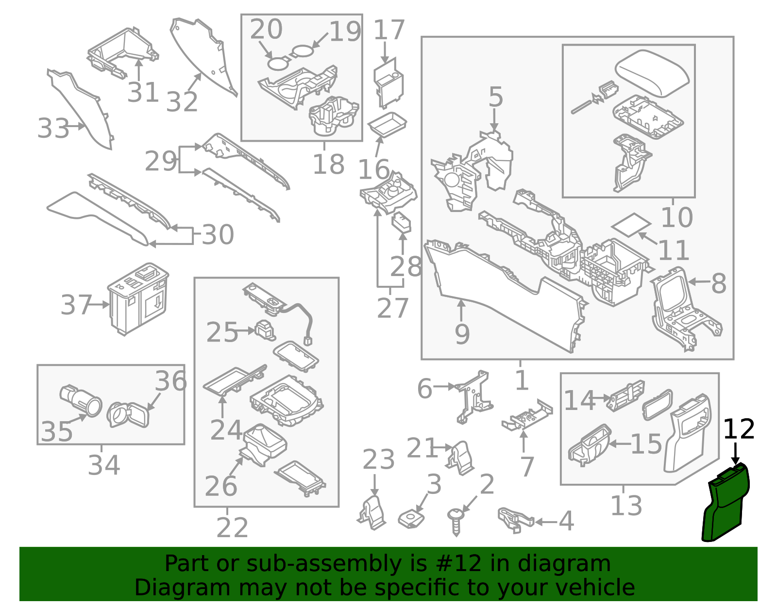 2017-2025 Mazda CX-5 | Rear Panel | KB7W-64-470-02 | Mazda Online Parts