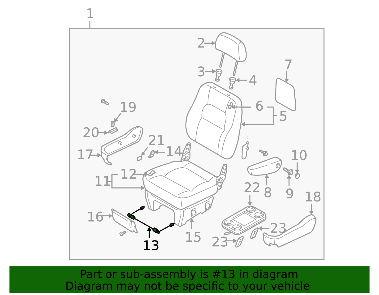 2002-2005 Kia Sedona Adjust Motor - Passenger Side (RH) 0K53E-88635 ...