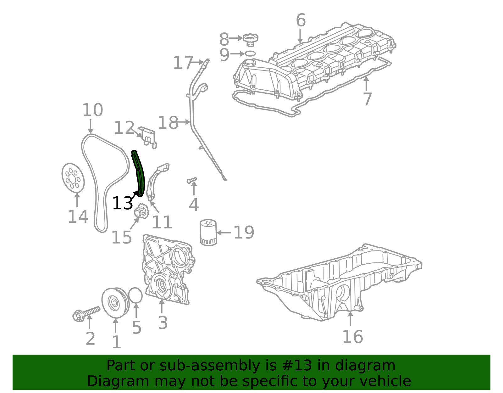 Timing Chain Tensioner 12598504 | Awesome Parts GM