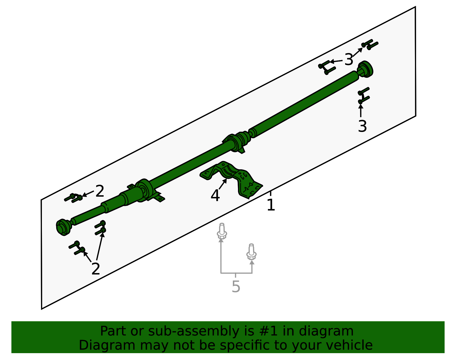 2019-2024 Ford Drive Shaft K2GZ-4R602-K | TascaParts.com