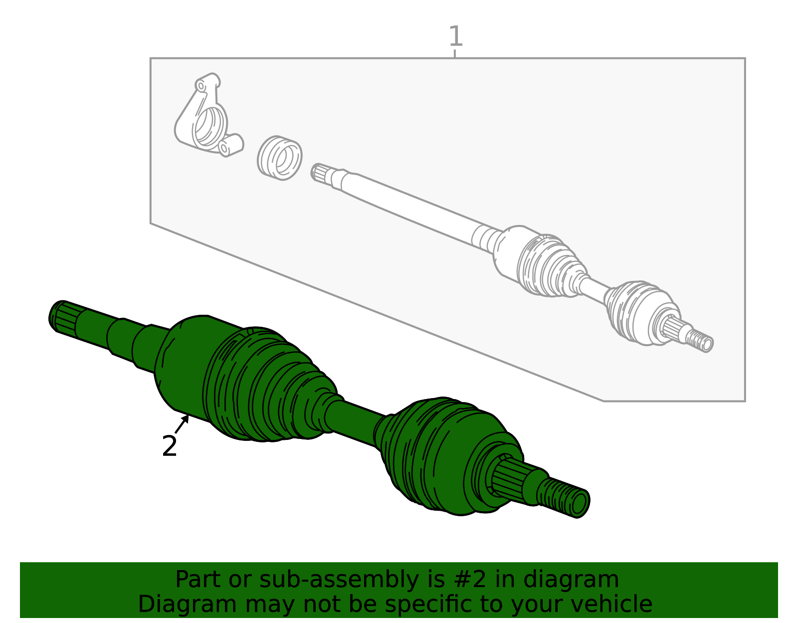 2019-2025 GM Front Driver Side Half-Shaft 84990734 | Capital Chevy Parts