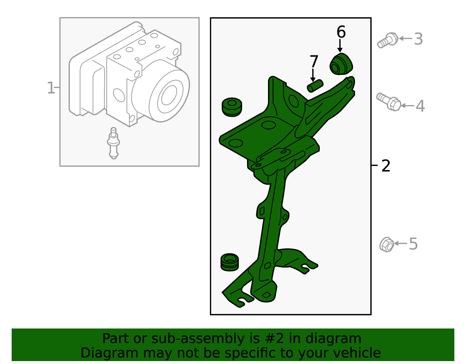 27537VA020 - 2016-2021 Subaru WRX - Mount Bracket | Subaru Parts HQ