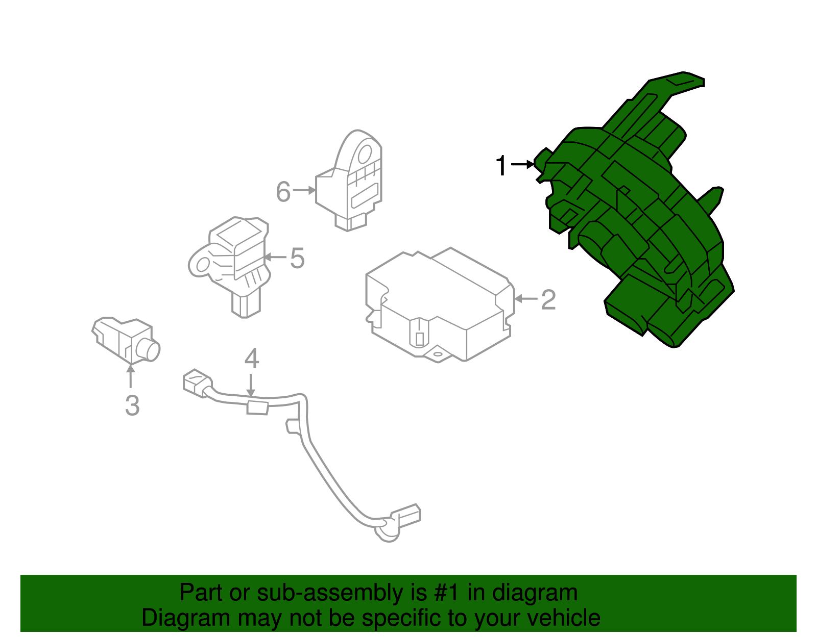 2018-2019 Hyundai Sonata Clock Spring 93490-C1420 | OEM Parts Online