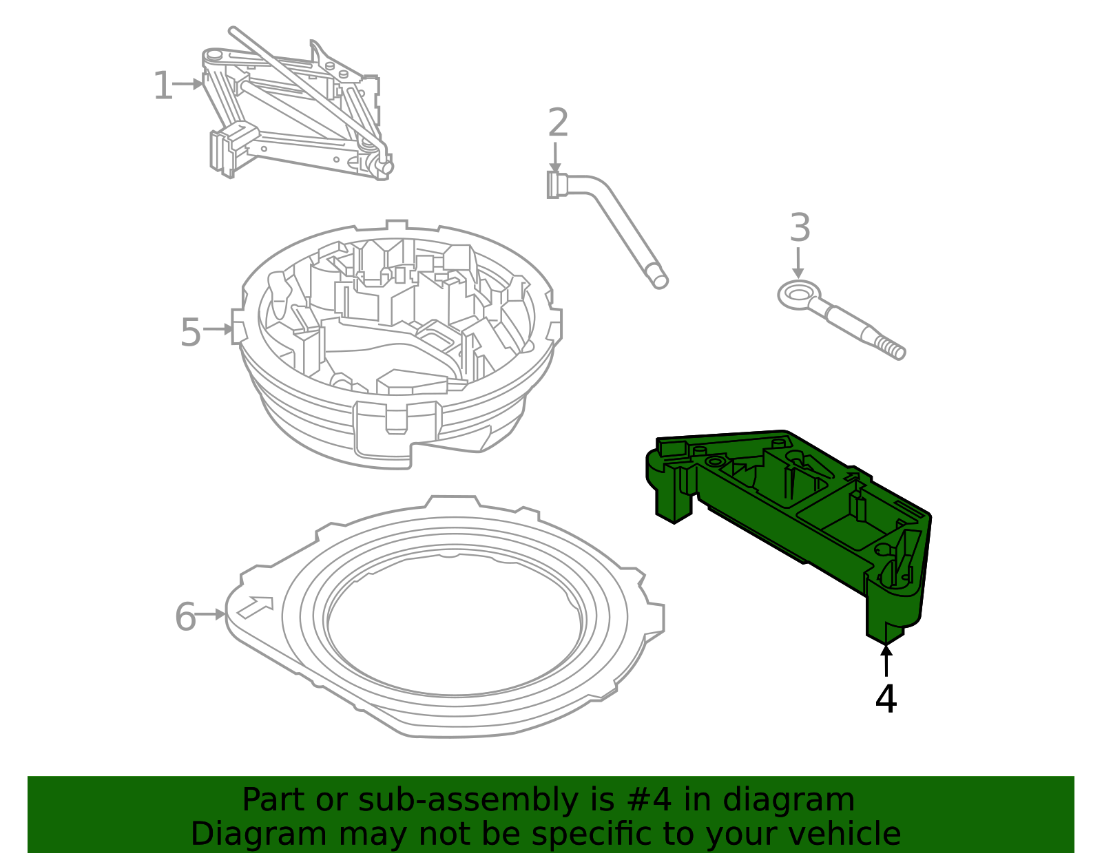 32340665 - 2019-2025 Volvo - Tool Compartment | Volvo OEM Parts Direct
