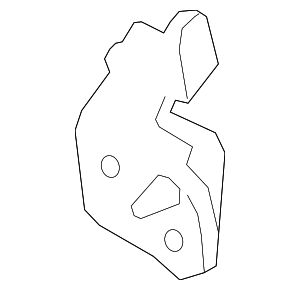 AB3Z-2126800-A - Upper Hinge - 2019-2023 Ford Ranger | Lasco Auto Parts