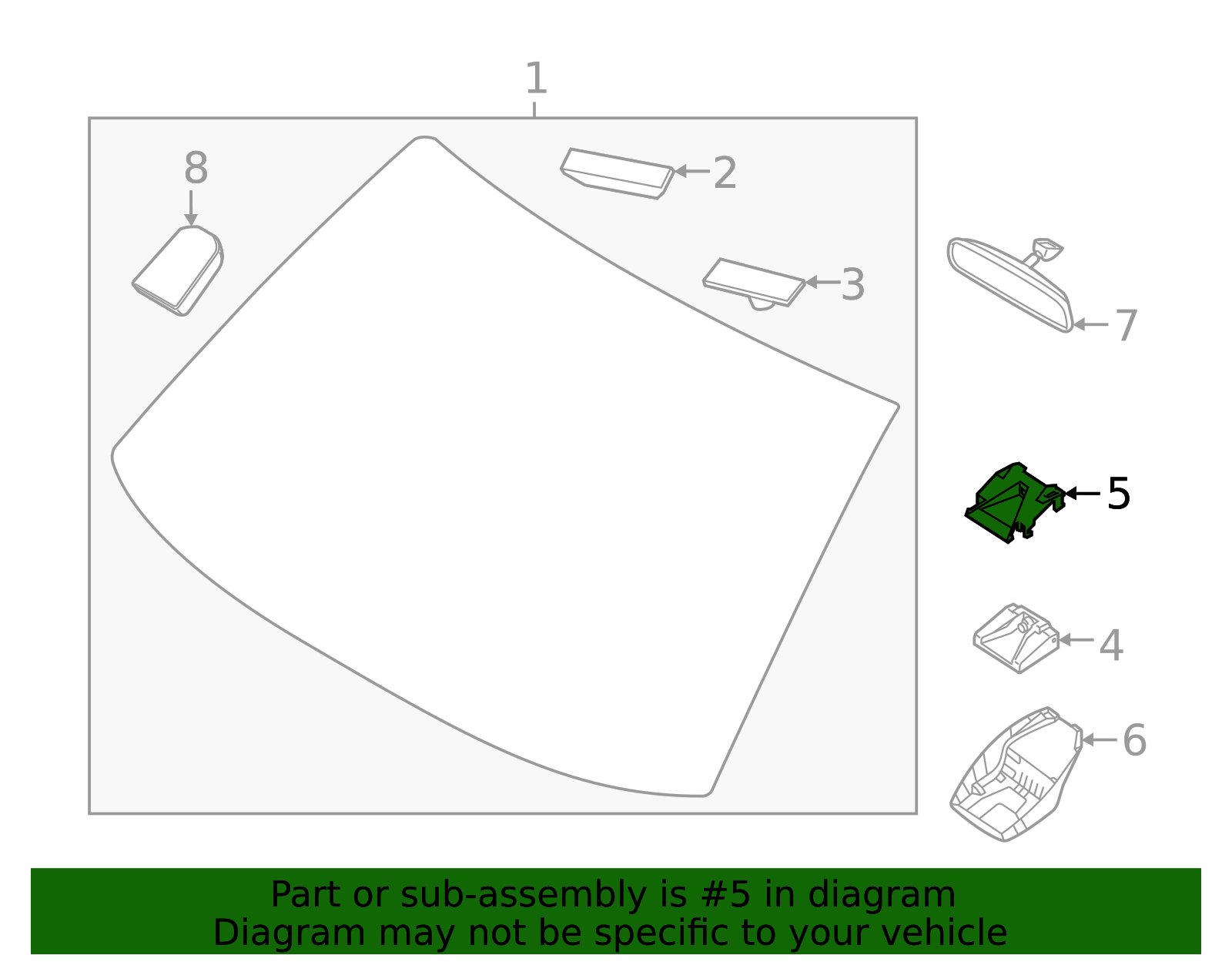 99216-K2500 - High-Quality Lane Departure System Camera Bracket for ...
