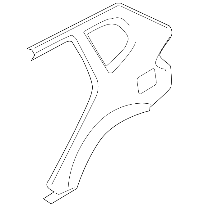 Genuine BMW 41-00-7-267-469 | Quarter Panel | FREE Shipping on Most ...