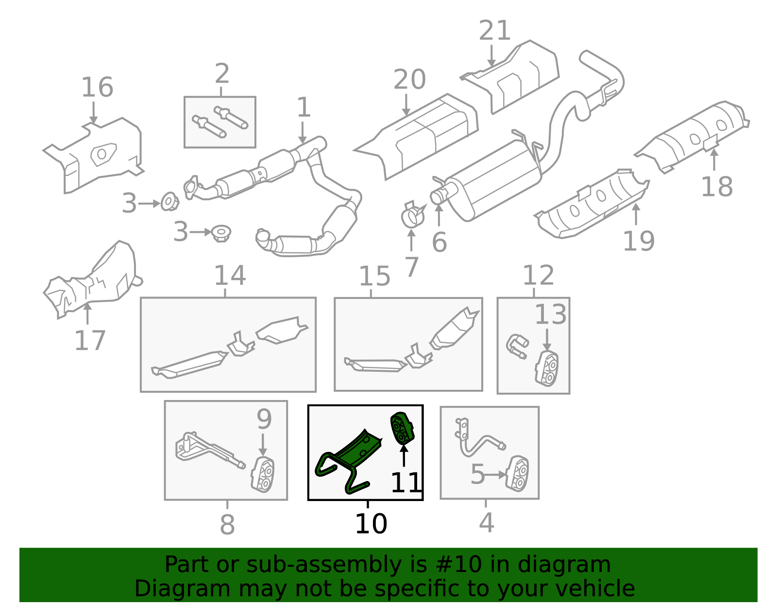 9C2Z-5A246-B - High-Quality Center Bracket for 2009-2019 Ford ...