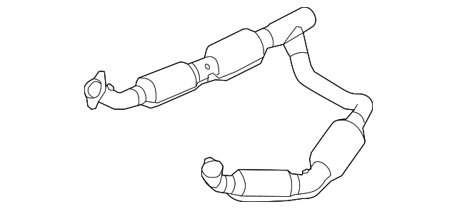 2009-2019 Ford Catalytic Converter 9C2Z-5E212-E | OEM Parts Online