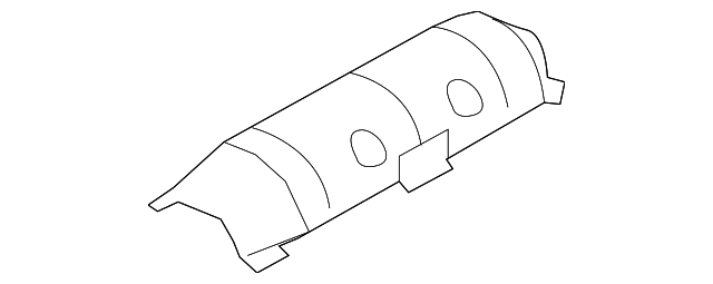 2009-2016 Ford | Muffler Shield | 9U9Z-5E258-A | Walls' Ford Parts
