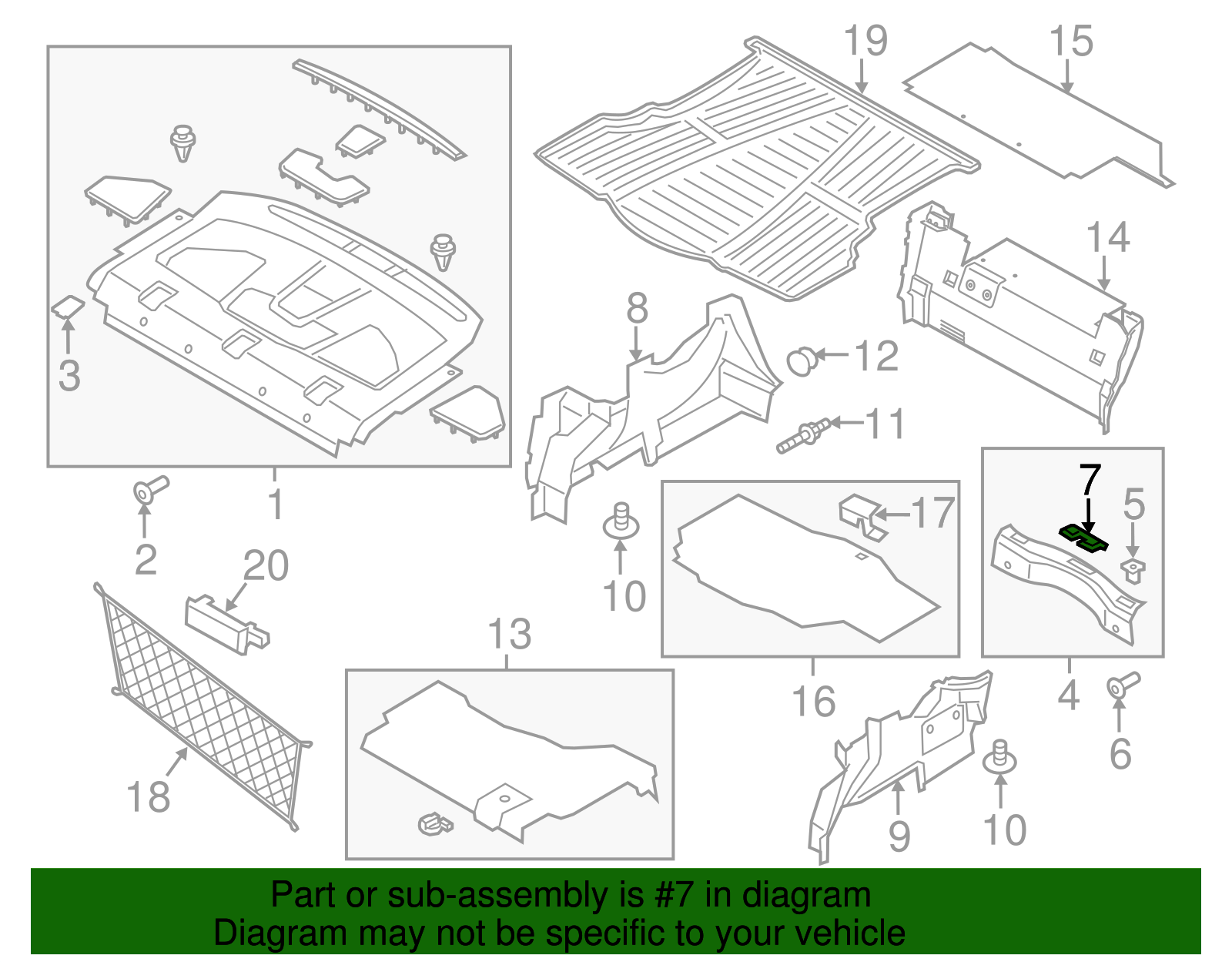 Genuine OEM Ford Part - Closing Plate DS7Z-5442624-AA | Genuine OEM ...