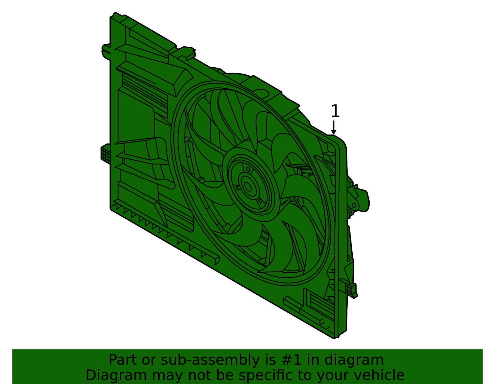 2021-2025 Hyundai Elantra Fan Assembly 25380-AA400 | QuirkParts