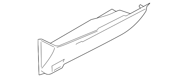 MC2Z-1504459-AA - Instrument Panel Knee Bolster 2021-2025 Ford | Ford ...