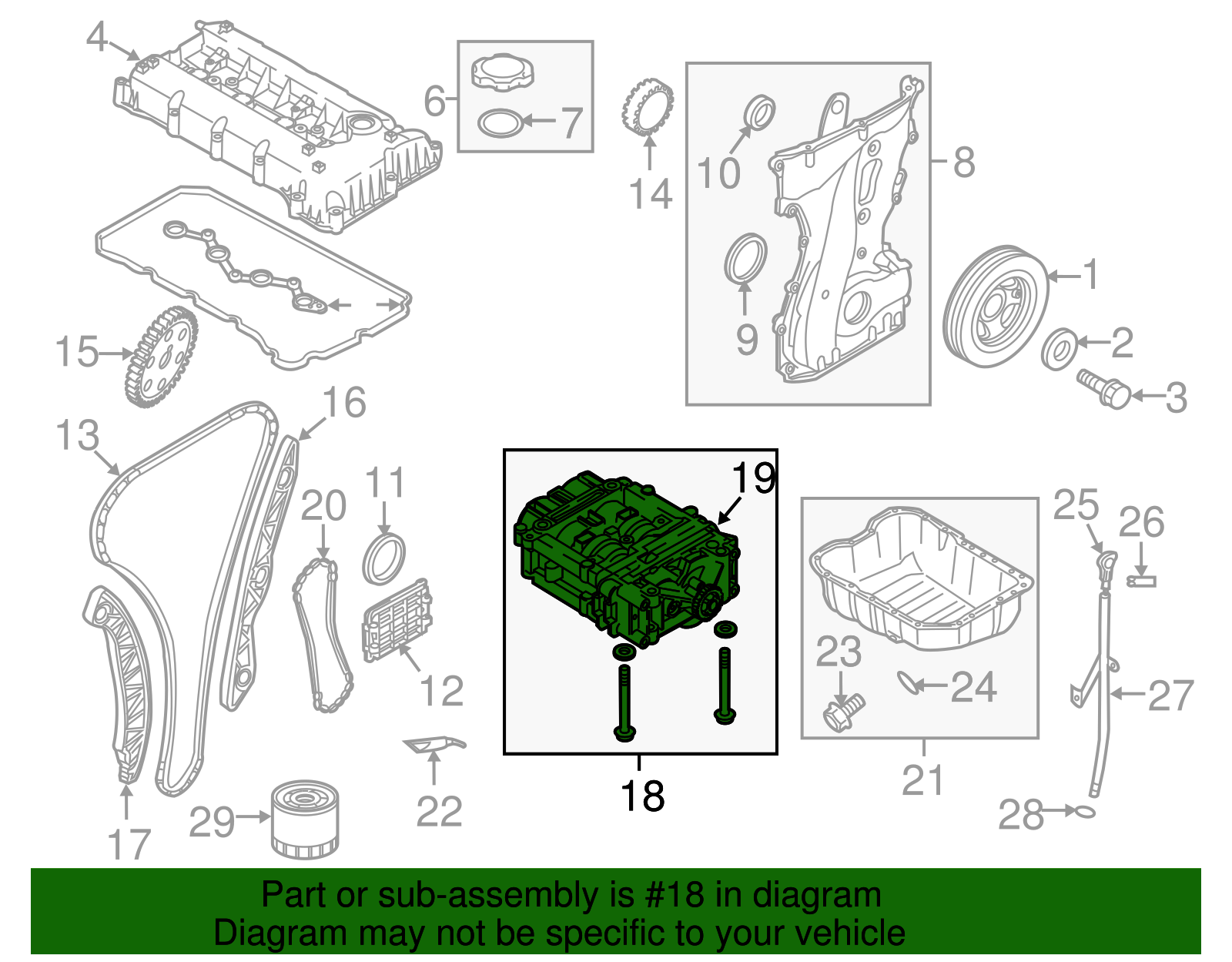 21310-2G011 - Oil Pump 2010-2011 Kia | Kia.Parts Store