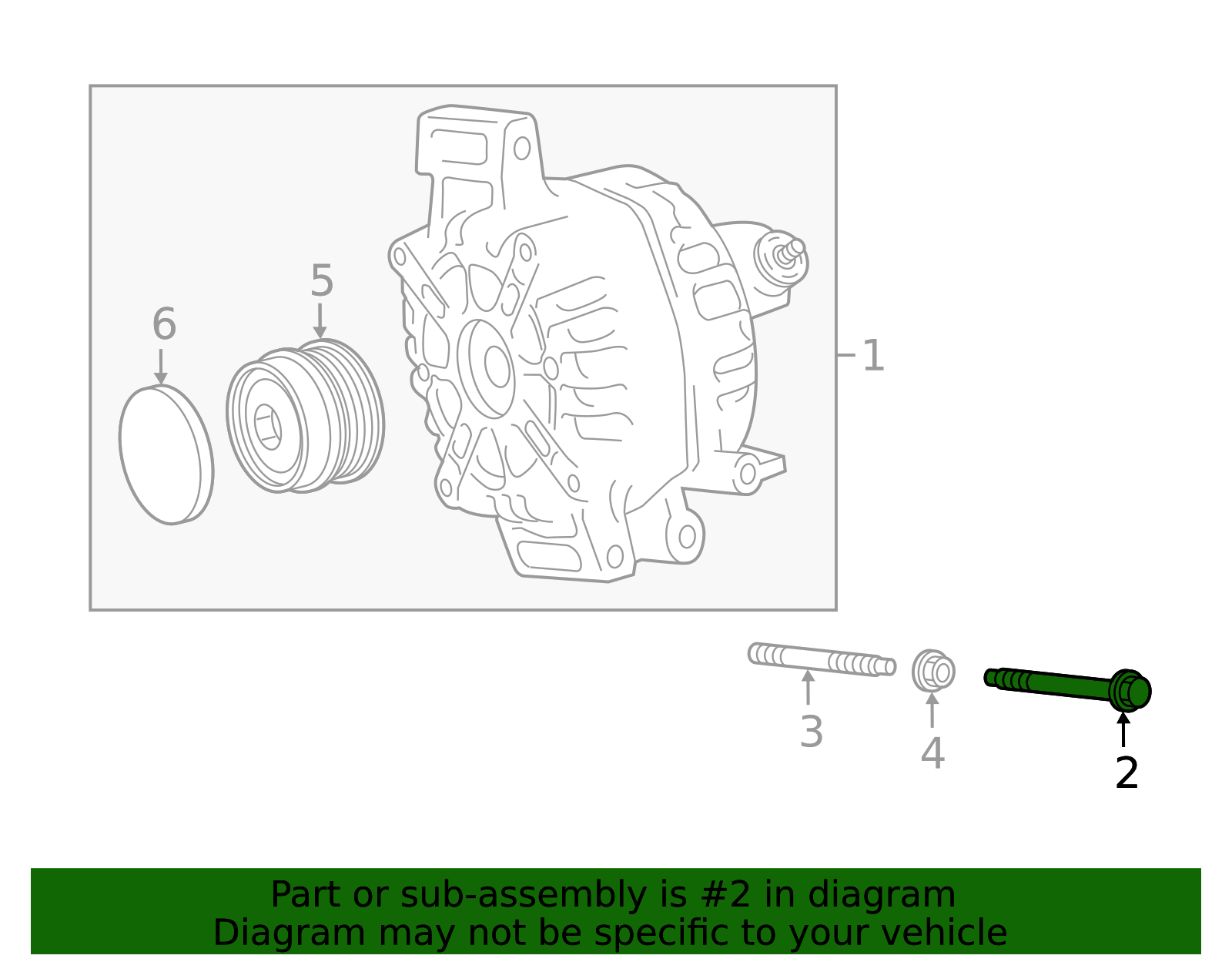 90119-A0453 - Compressor Assembly Mount Bolt 2008-2025 Toyota | Longo ...