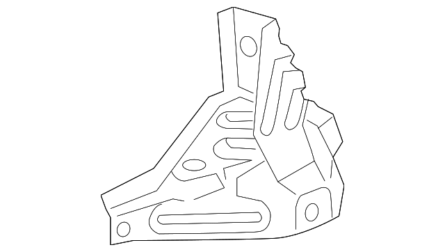 2015-2016 Chevrolet Trax Radiator Support Tie Bar Bracket 95244758 GM ...