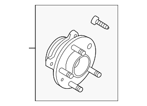 2013-2019 Lincoln MKT Hub & Bearing Assembly DE9Z-1104-E | Varsity Ford
