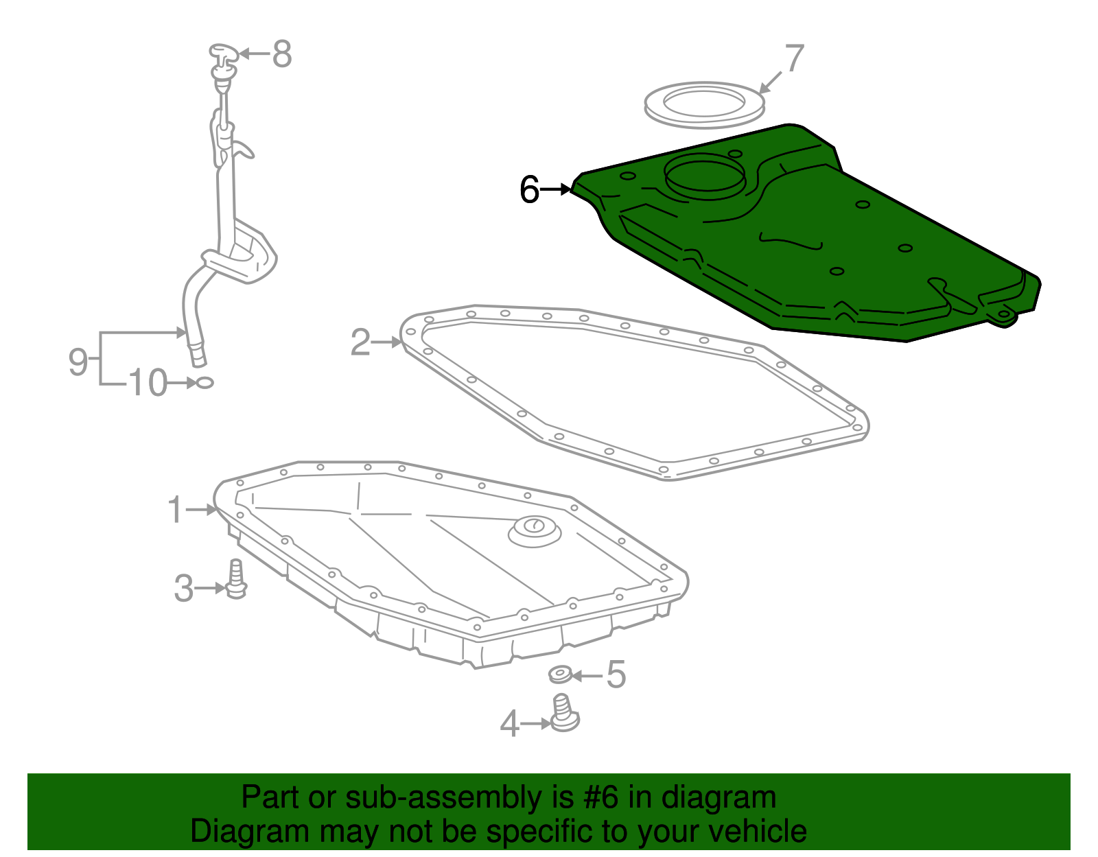 35330-12020 - Transmission Oil Filter 1985-1998 Toyota | Longo Toyota Parts