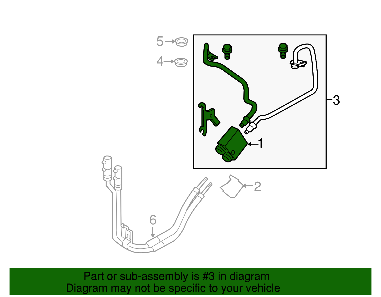 2009-2019 Ford | Automatic Transmission Oil Cooler Tube | AG1Z-7R081-B ...